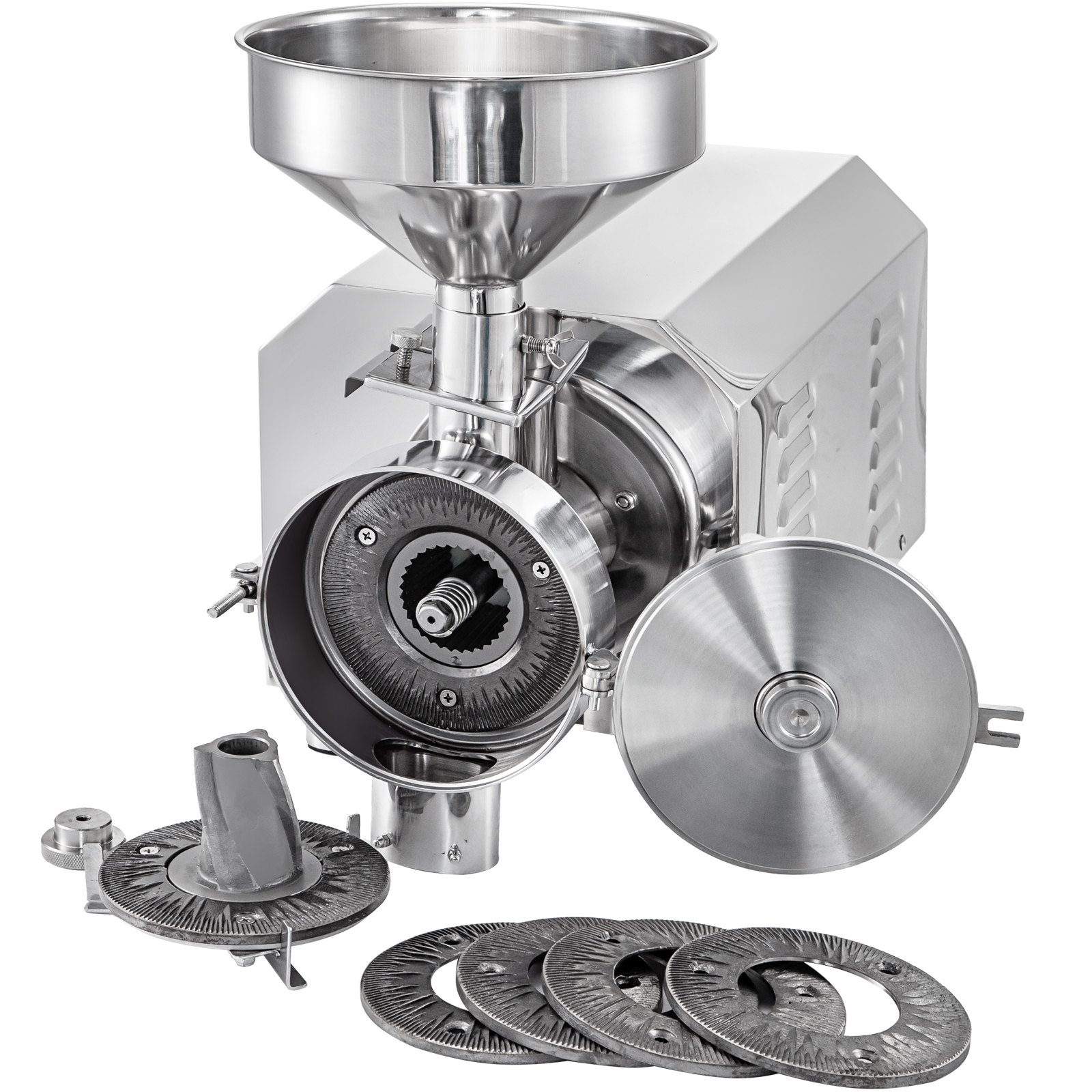 VEVOR VEVOR Commercial Grinding Machine for Grain 2200W, Electric Grain ...