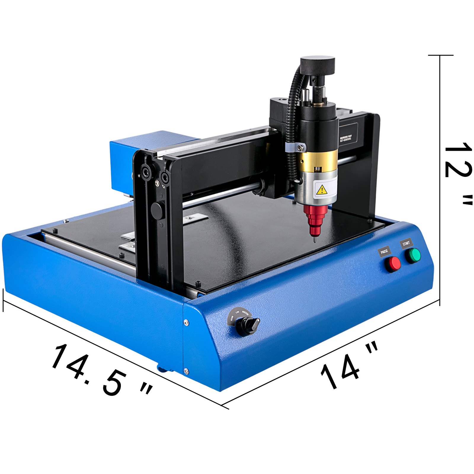 400w Electric Metal Marking Engraving Machine 200x150mm 50mm/s ...