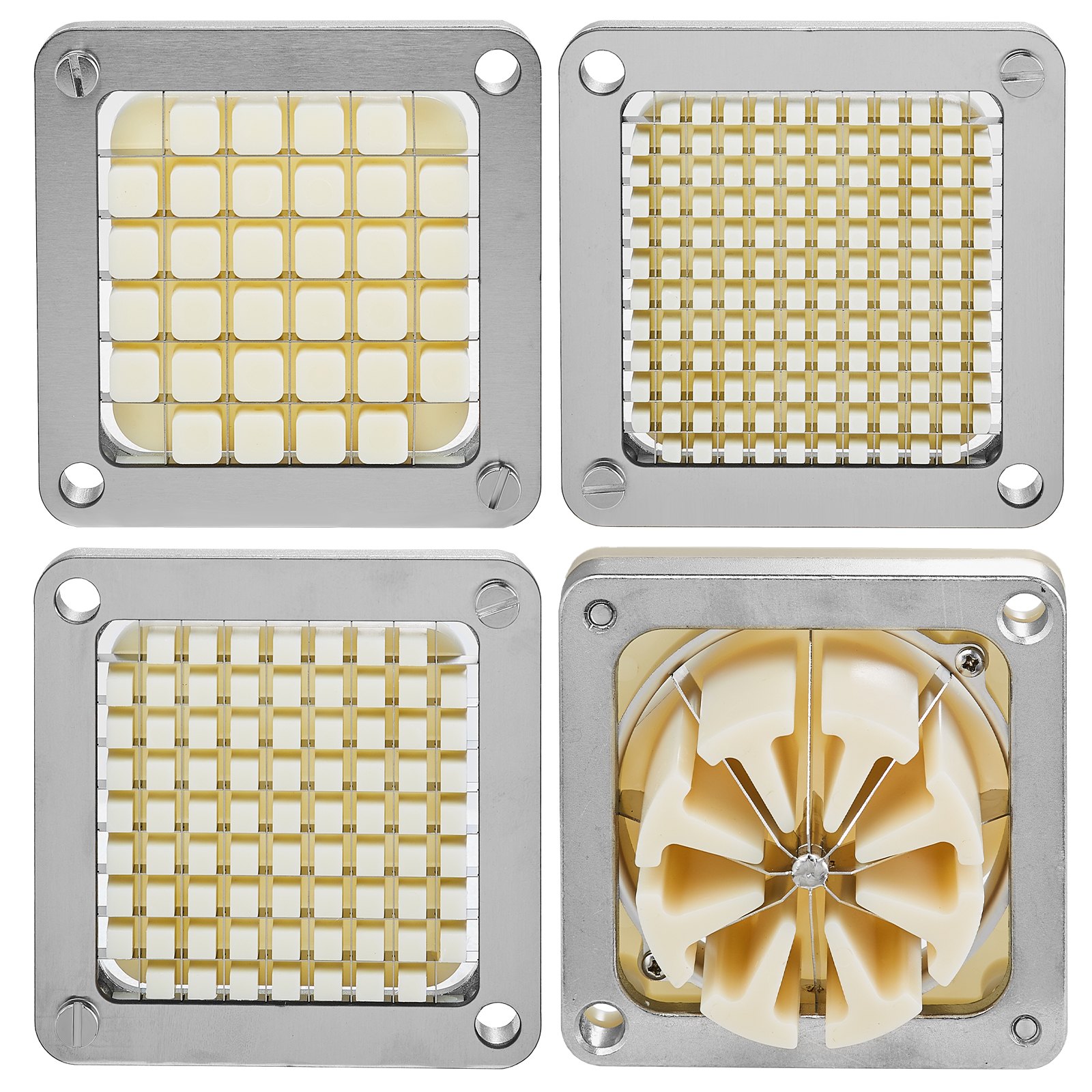 VEVOR Electric French Fry Cutter with 6mm 9mm 13mm and 8-Wedge Blade ...