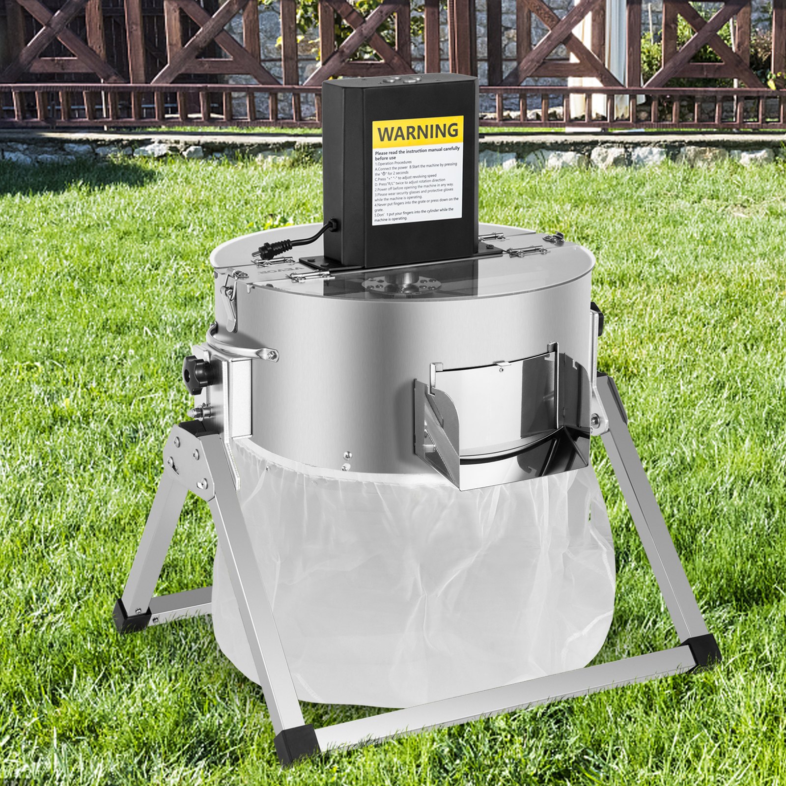 VEVOR Bud Leaf Trimmer, 16 inch Electric and Manual Hydroponic Dry or ...