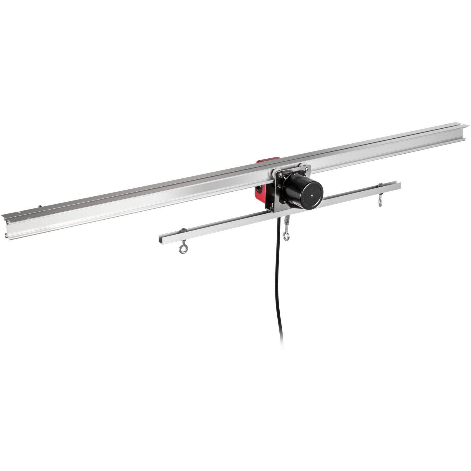 VEVOR 10.8 ft Adjustable Indoor Grow Light Mover Track Rail Mover Kit ...