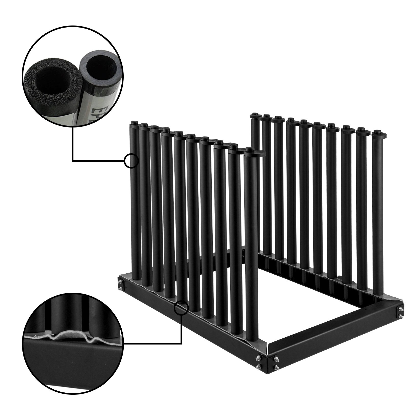 VEVOR Windshield Rack, Windshield Truck Rack, 9-Lite Auto Glass Rack, w ...