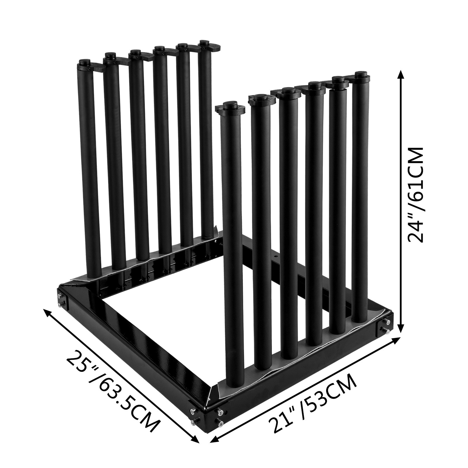 Vevor Windshield Rack, W/ Protection Pvc Pad Auto Glass Cargo Rack, 5 ...