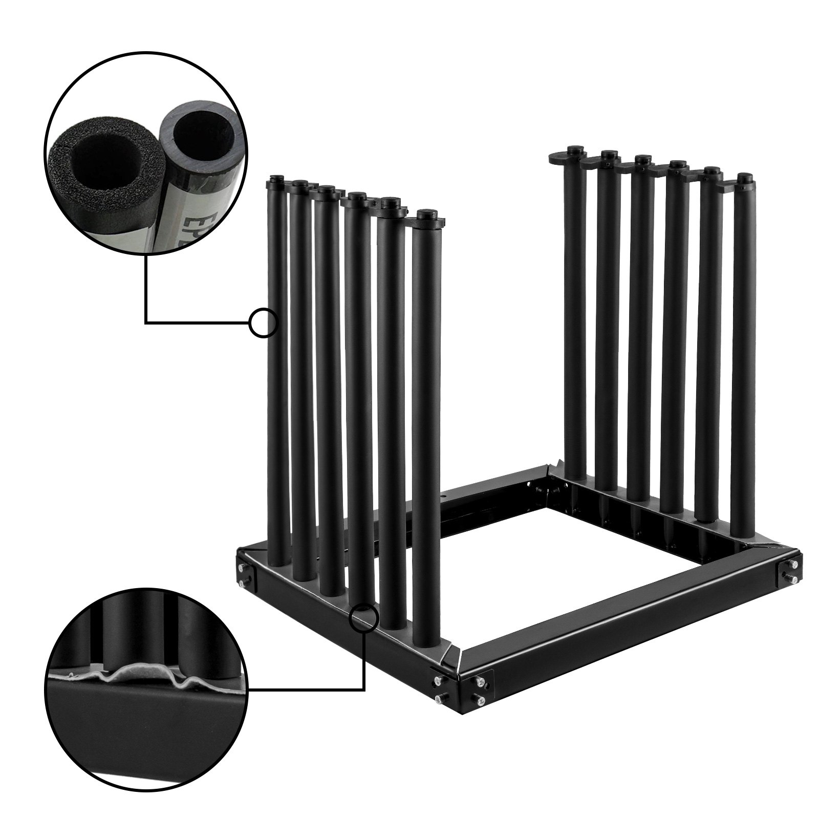 VEVOR Windshield Rack 5-Lite, Windshield Truck Rack Steel, Windshield ...