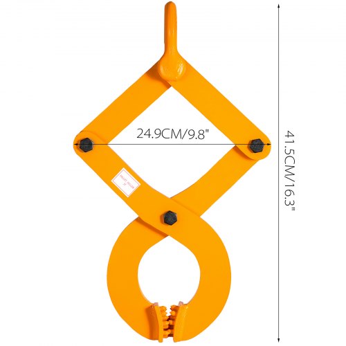 1t 2205lbs Pallet Puller Clamp Industrial Material Handling Pallet ...