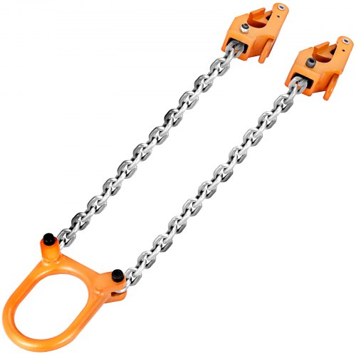 VEVOR Chain Drum Lifter 2000 lbs Lifting Chain G80 Capacity Self ...