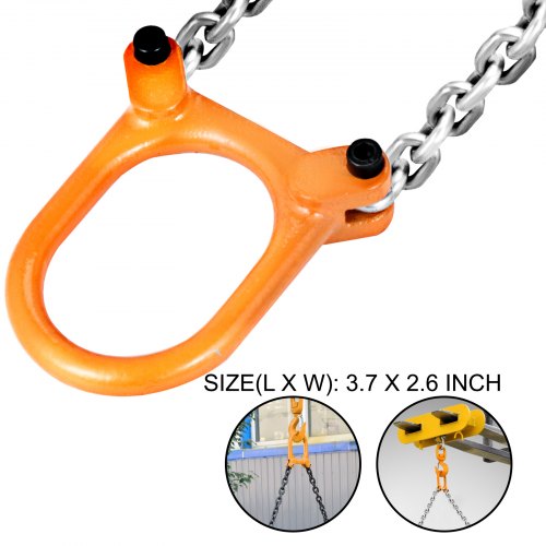 2000 Lbs Chain Drum Lifter Vertical Alloy Steel Head 30 & 55-gallon ...