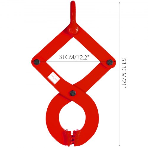 2t 4409lbs Pallet Puller Clamp Industrial Material Handling Pallet ...