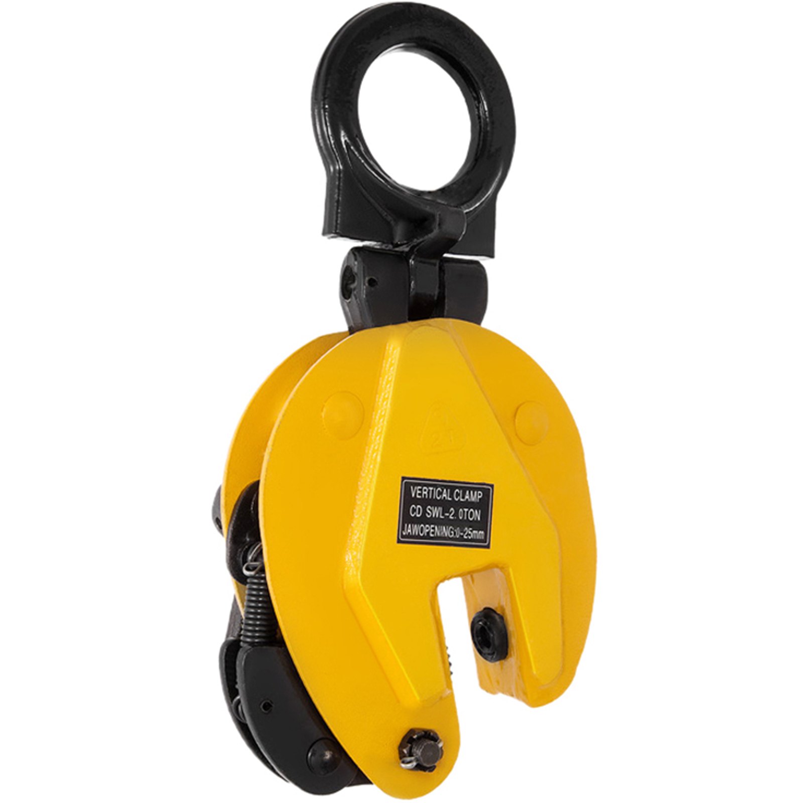 4400lbs Industrial Vertical Plate Lifting Clamp Lift 0-1inch Opening ...