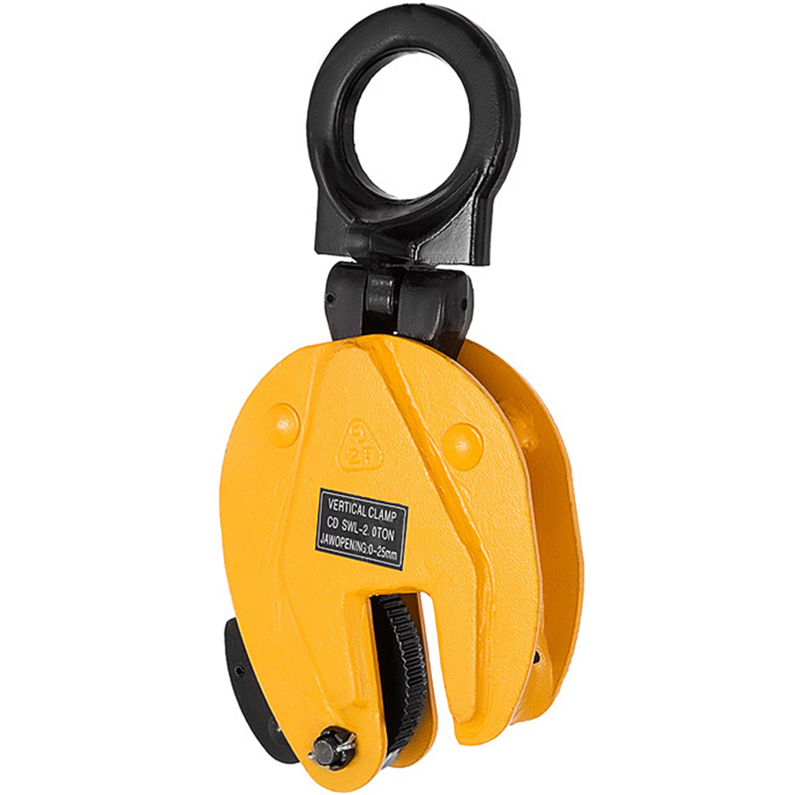 VEVOR 2T Plate Clamp 4400Lbs Plate Lifting Clamp Jaw Opening 0.6 inch ...