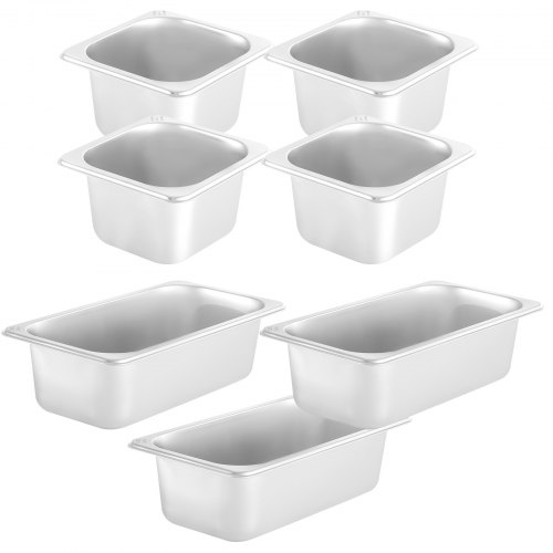 VEVOR Refrigerated Condiment Prep Station, 55-Inch, 13.8Qt Sandwich ...