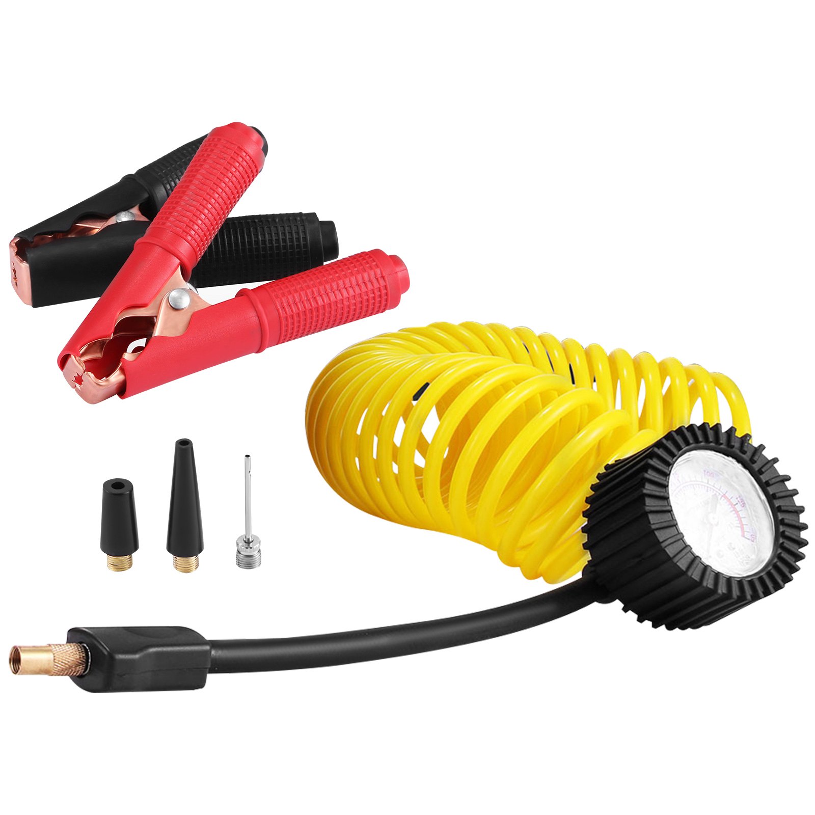 VEVOR 12v Air Compressor 4x4 Tyre Pump Car Van Truck Single Stage High ...