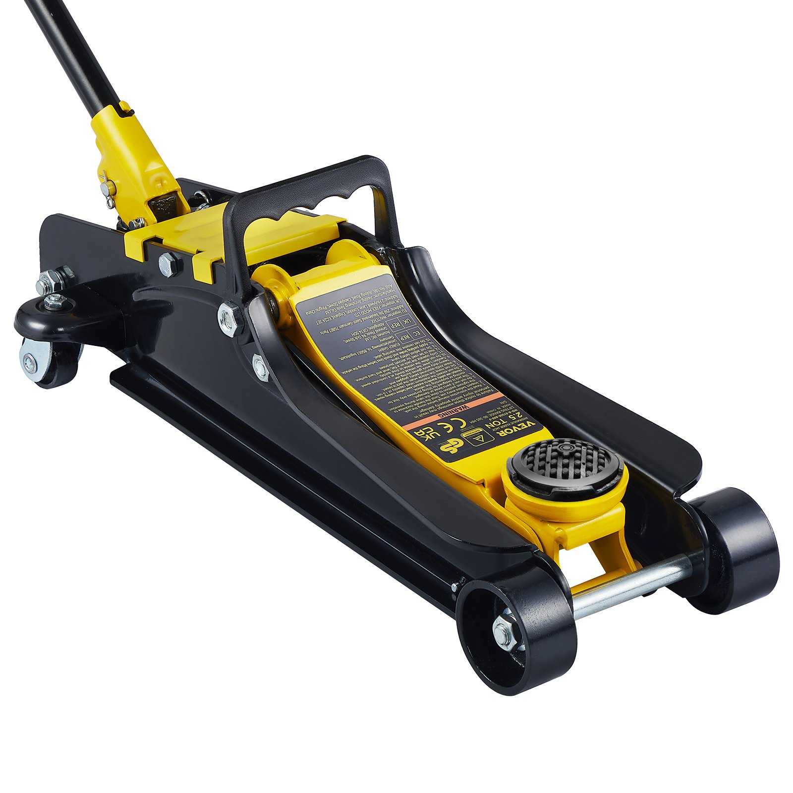 VEVOR Low Profile Floor Jack 2.5 Ton Heavy Steel Single Piston ...