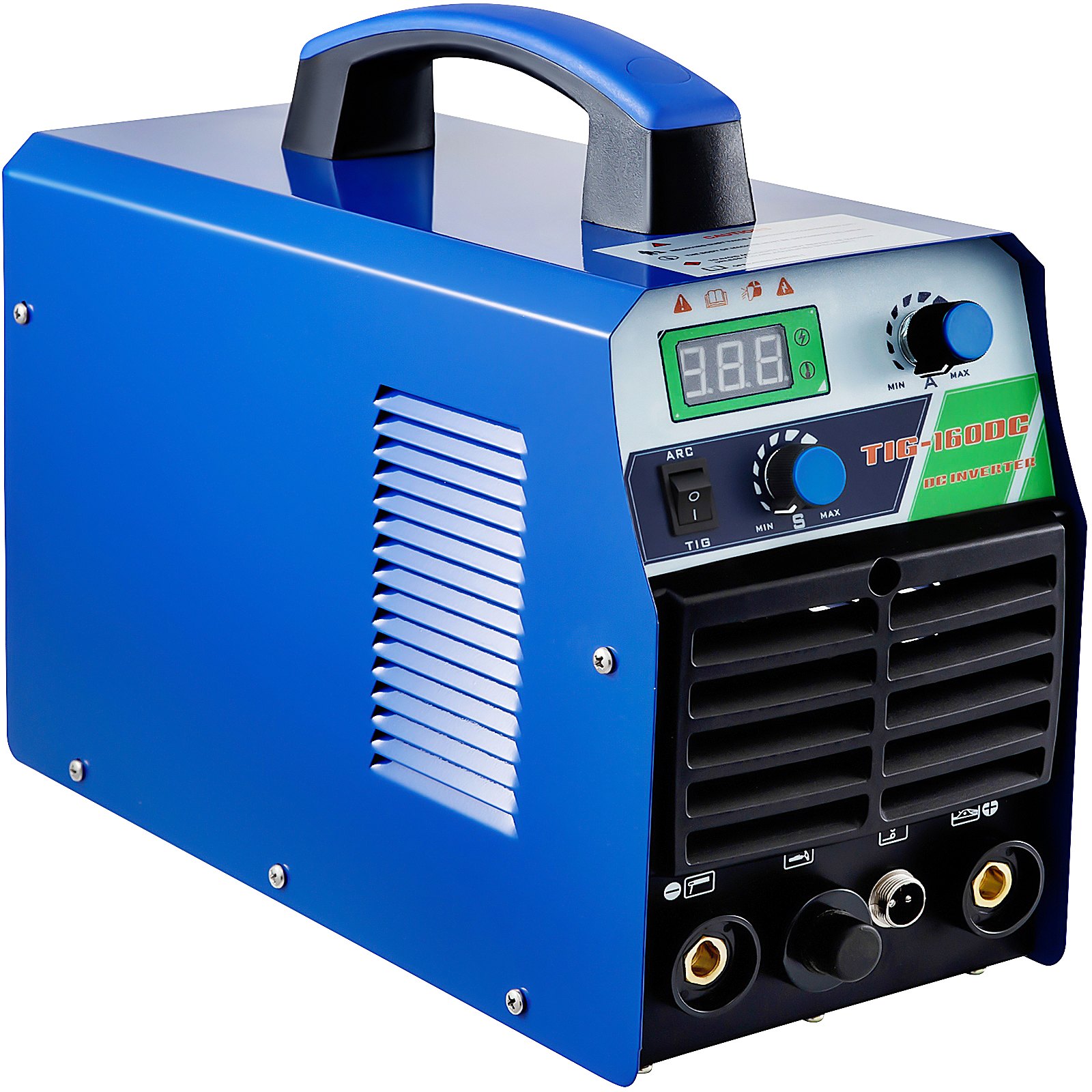 TIG-160DC, 160 Amp TIG Torch Stick ARC DC Inverter Welder IGBT 110/220V ...