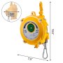 VEVOR Spring Balancer 33-49lbs(15-22kg) Retractable Tool Holder 1.5m ...