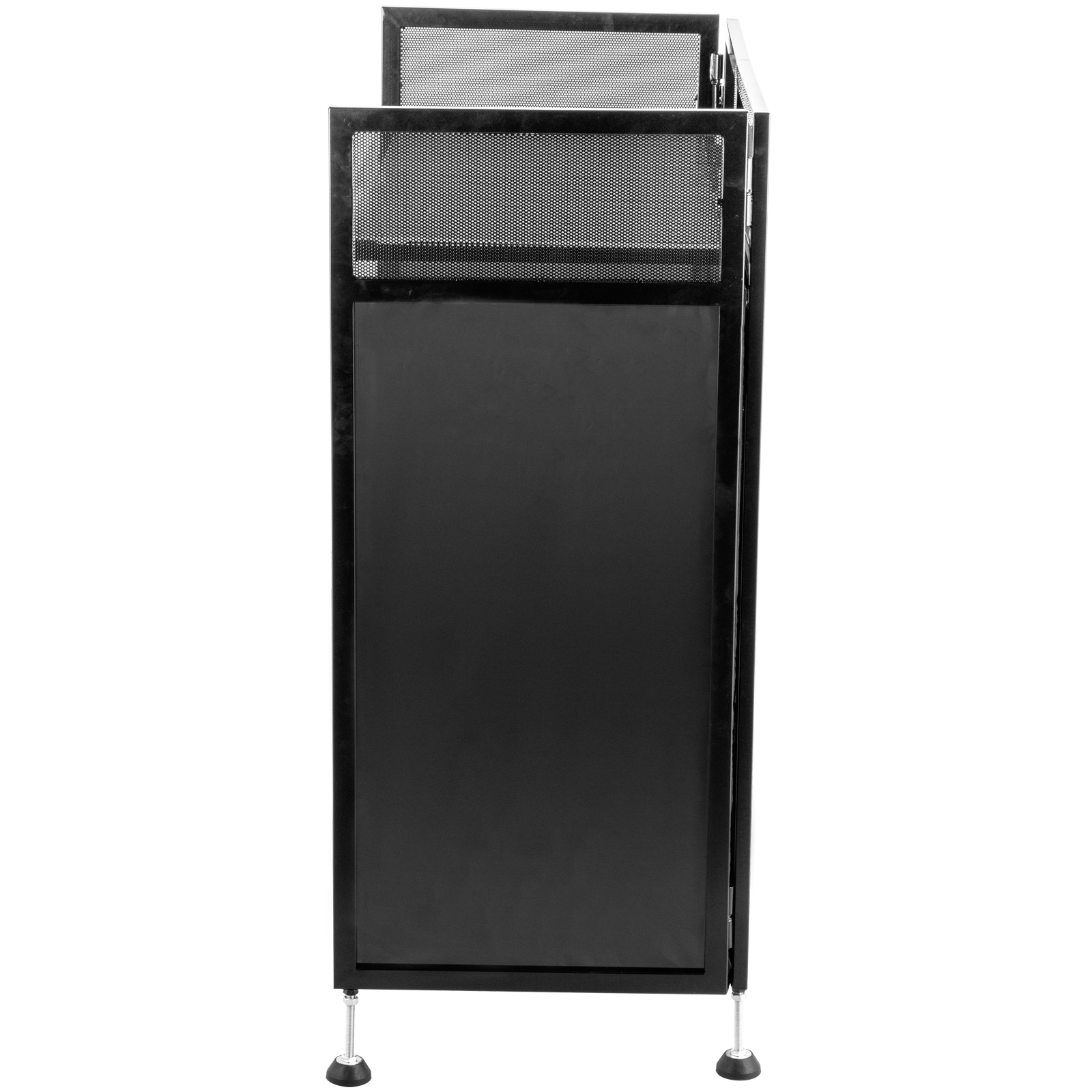 Dj Event Facade White/black Scrim Metal Frame Booth + 20" X 40" Flat ...