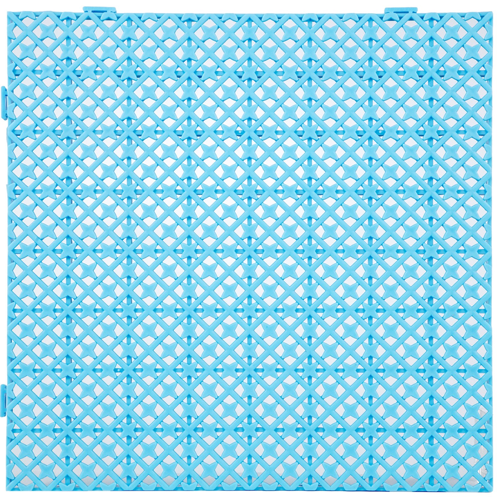 VEVOR Drainage Tiles Interlocking 25 Pack Blue, Outdoor Modular ...