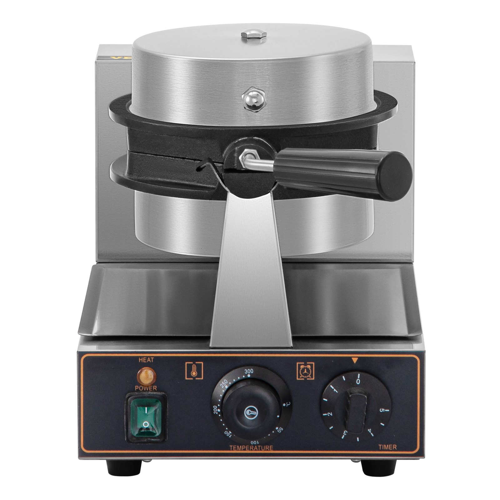 VEVOR Commercial Bubble Waffle Maker, Hexagonal Mould, 1200W Egg Bubble ...