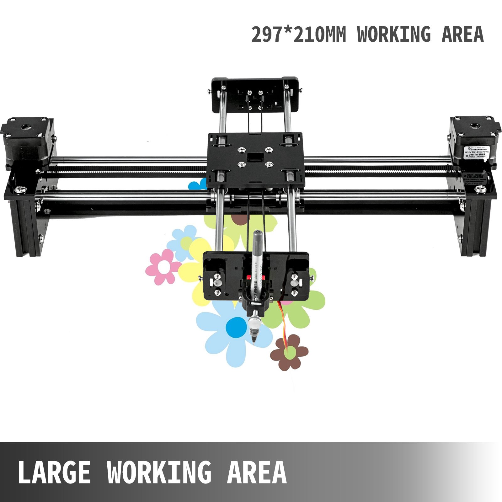 VEVOR XY Plotter 2 Axis Drawing/Painting/Writing Robot CNC Router Kit ...