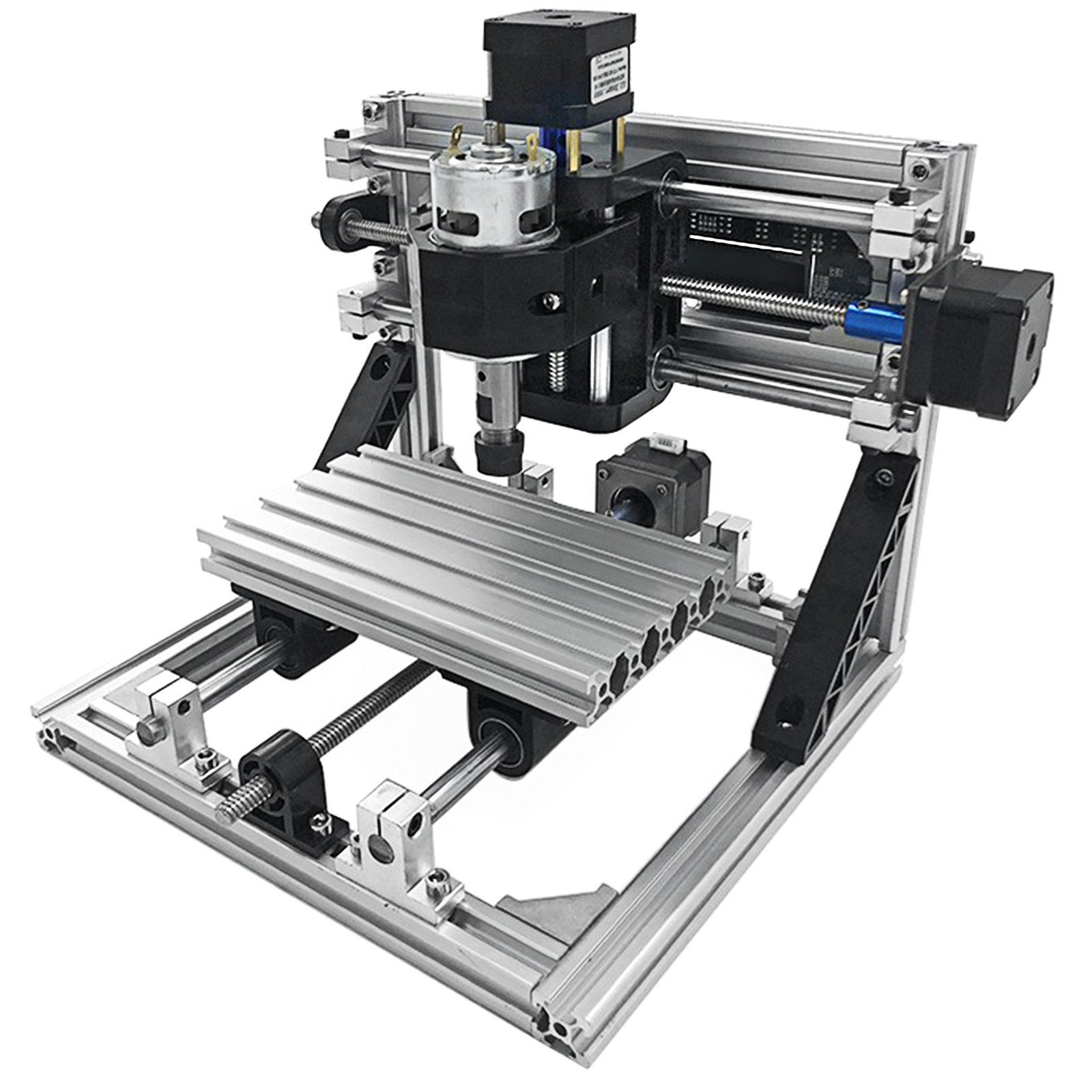 VEVOR 3 Axis CNC Router Kit 1610 5500MW Machine With Laser Engraver ...