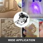 VEVOR CNC 1610 CNC Machine 3 Axis CNC Router Kit with Offline ...