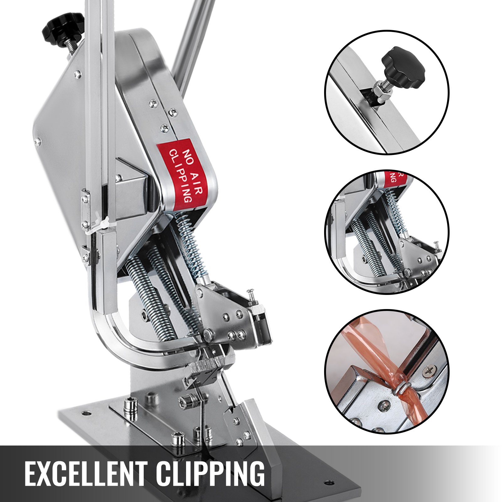 VEVOR U-shape Sausage Clipper Clipping Machine, Manual Sausage Clipper ...