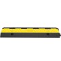 VEVOR Cable Protector Ramp, 4 Packs 2 Channels Speed Bump Hump, Rubber ...