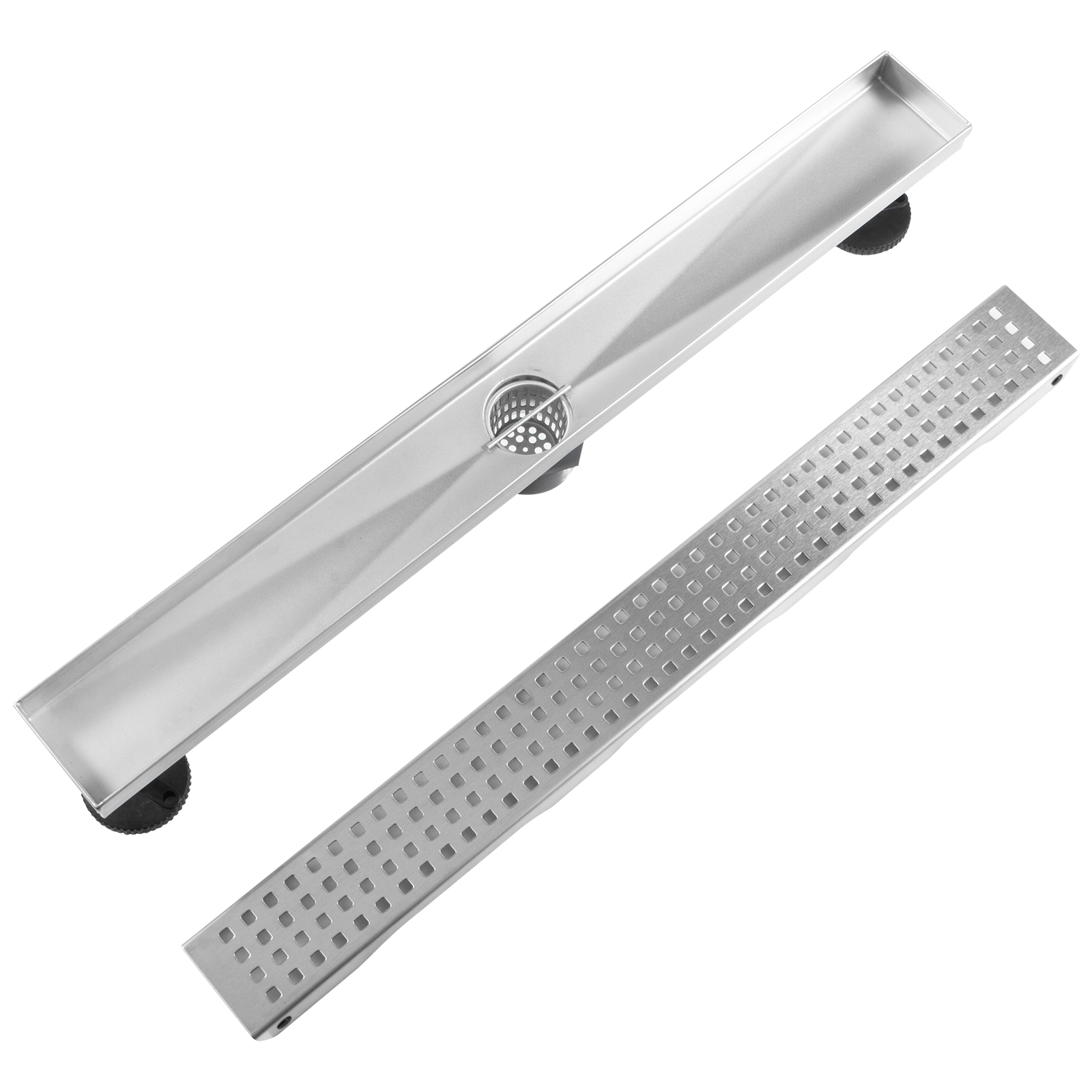 Vevor Linear Drain Floor Drain 36in Trench Drain 30l/min Drain For ...