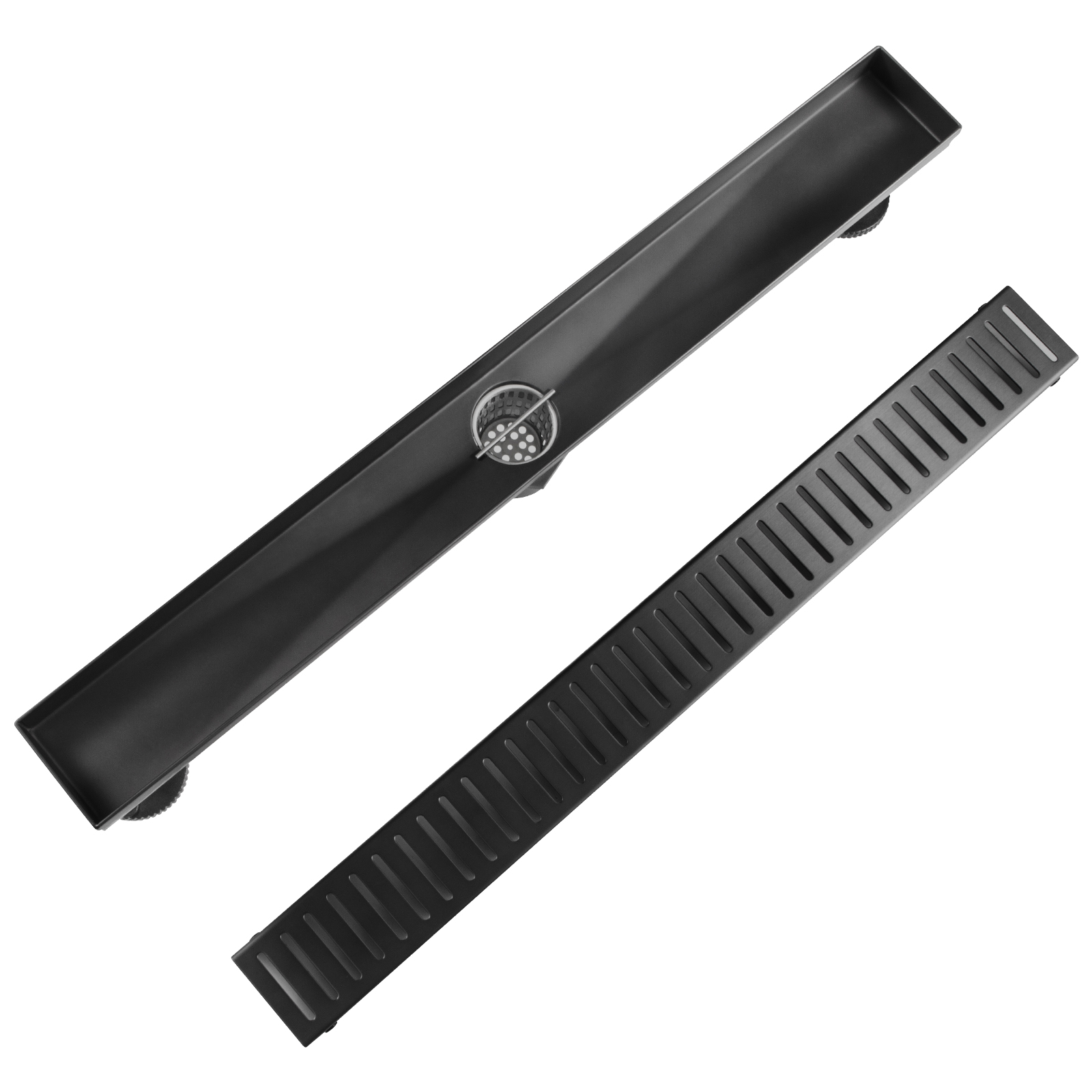 VEVOR Linear Drain 304 Stainless Steel Floor Drain 36x2.75in Linear ...