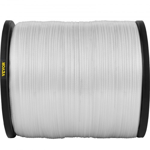 VEVOR 2500Lbs Polyester Pull Tape, 5249' x 3/4" Flat Tape for Wire ...