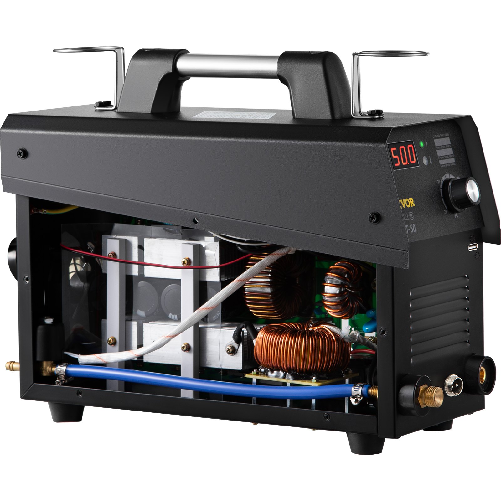 VEVOR Plasma Cutter, 50Amp, Air Cutting Machine with Plasma Torch, 110V ...