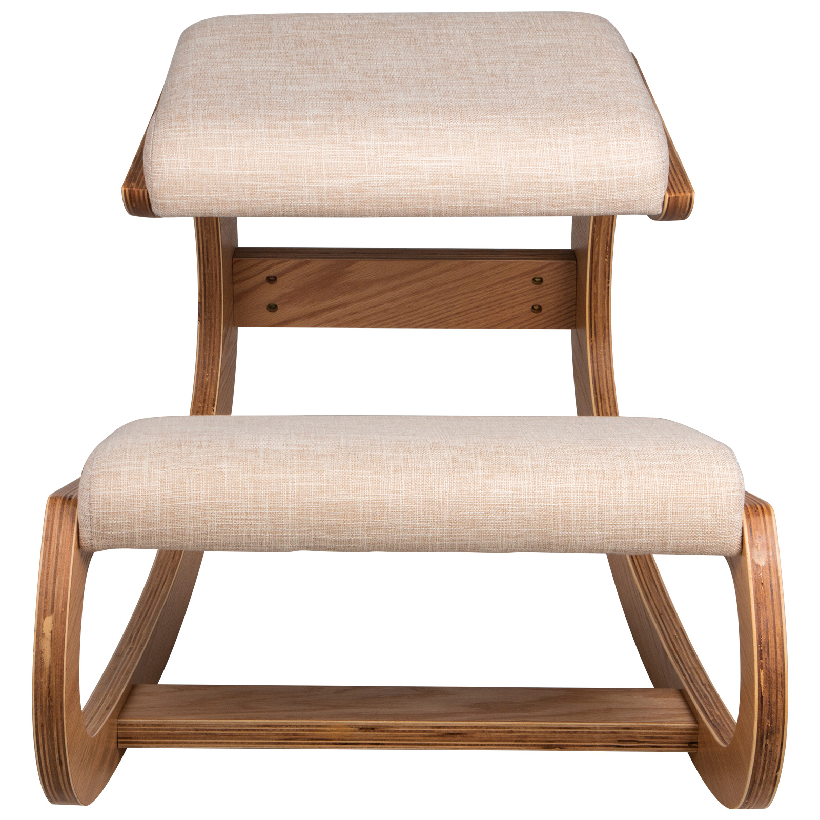 VEVOR Ergonomic Kneeling Chair Wooden Strengthen Muscles Relieve ...