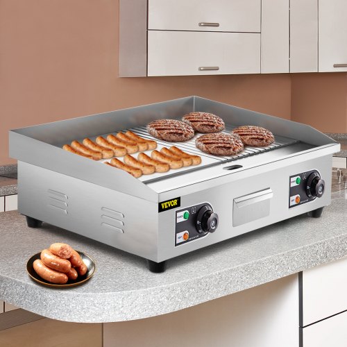 VEVOR 29" Commercial Electric Griddle,Electric Countertop Flat Top ...