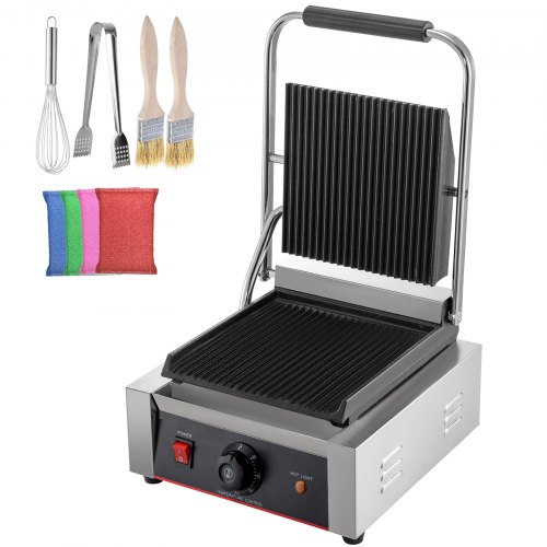Sandwich Bread Toaster Press Maker Electric Bread Grill 1800W | VEVOR US
