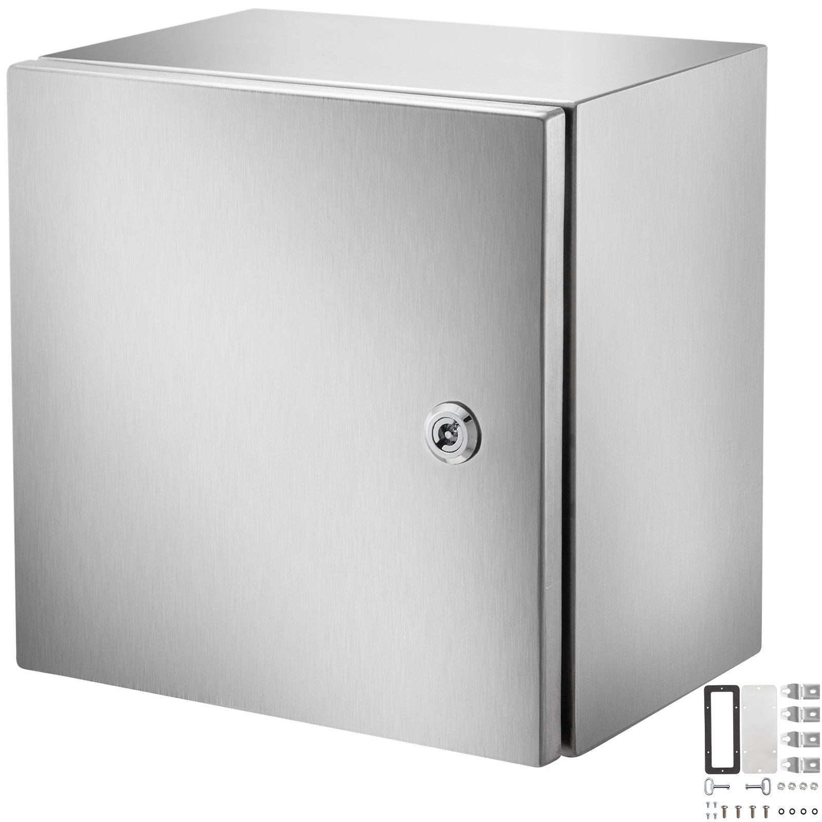 Vevor 12x12x8" Stainless Steel Electrical Box Nema 4x Ip65 Electrical ...