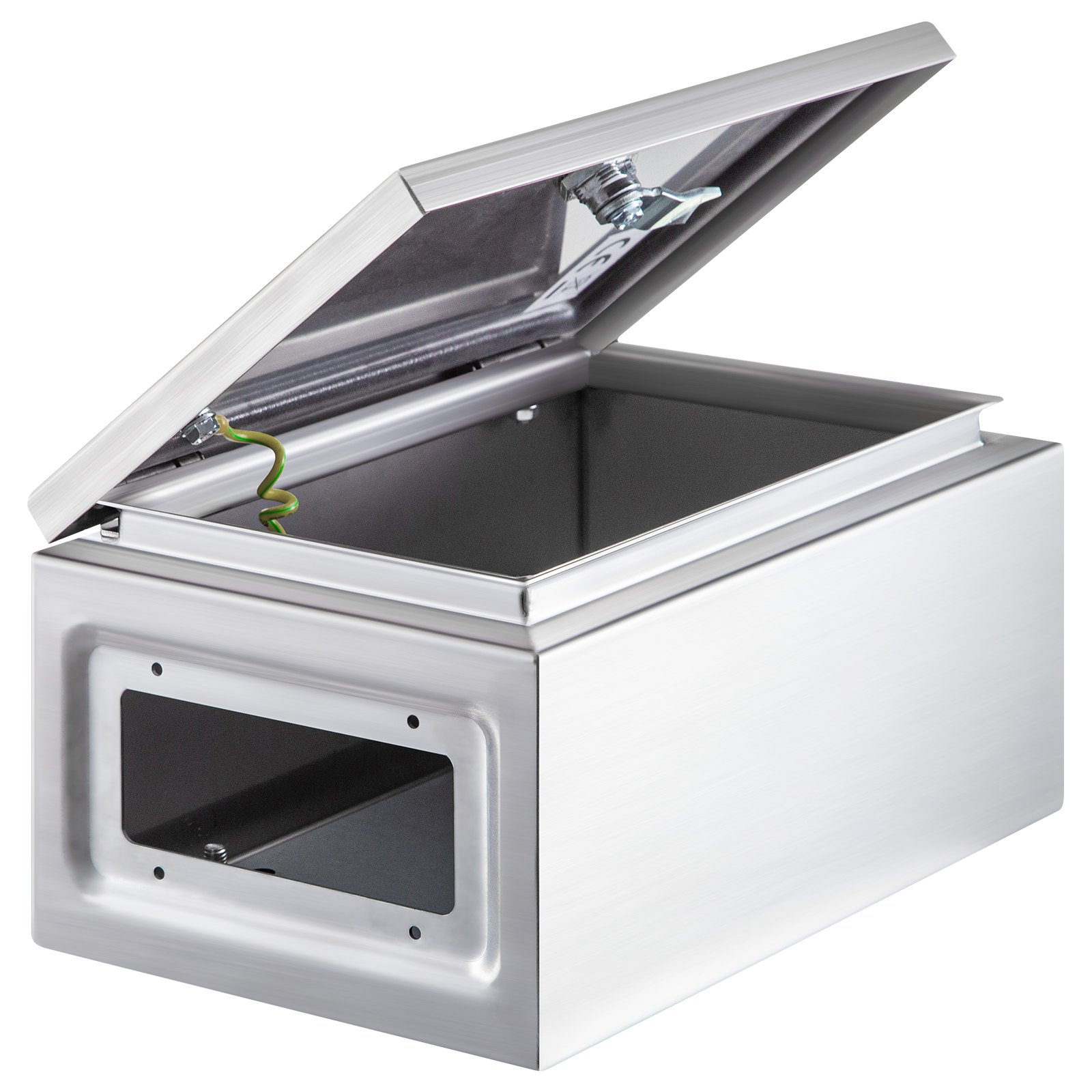 VEVOR NEMA Steel Enclosure, 16 x 12 x 8'' NEMA 4X Steel Electrical Box ...
