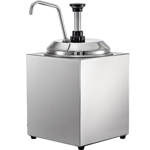 VEVOR Cheese Dispenser with Pump, 2.6Qt Capacity Nacho Cheese Warmer ...