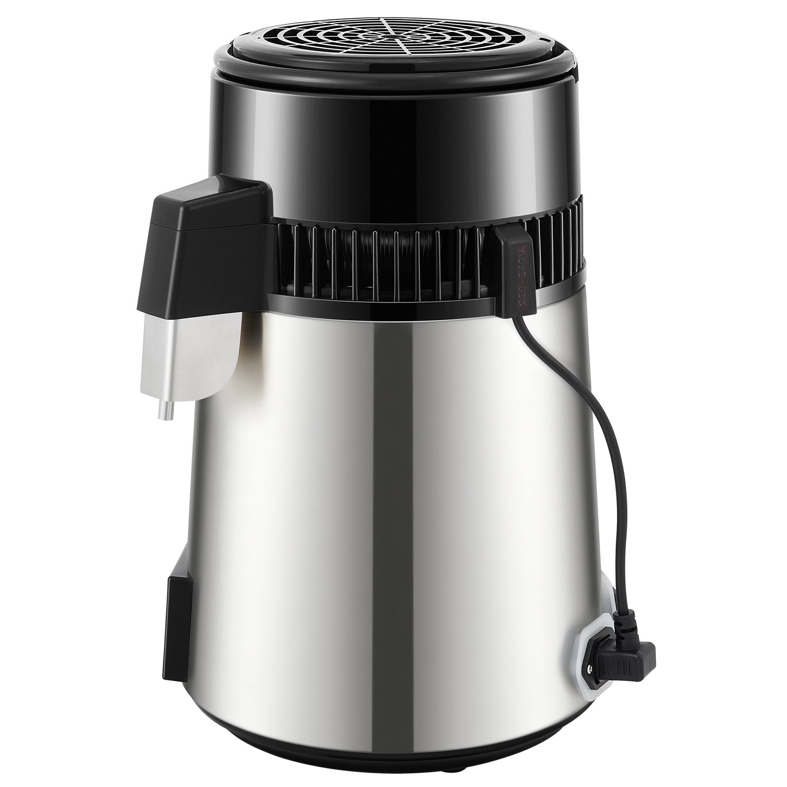 VEVOR VEVOR Water Distiller, 1 L/H, 4L Distilled Water Maker w/ 0-99 H ...