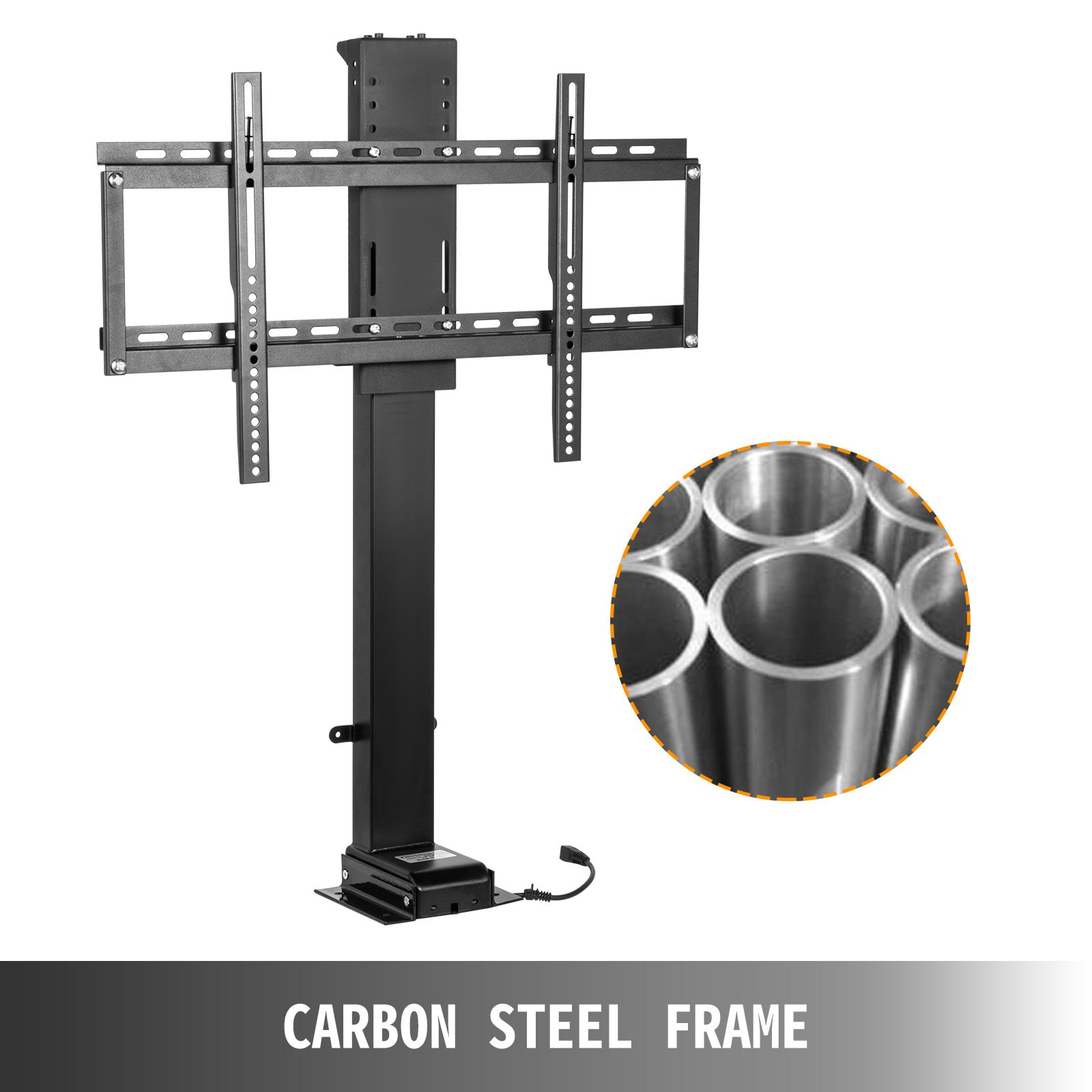 VEVOR Motorized TV Lift Stroke Length 35 Inches Motorized TV Mount Fit ...