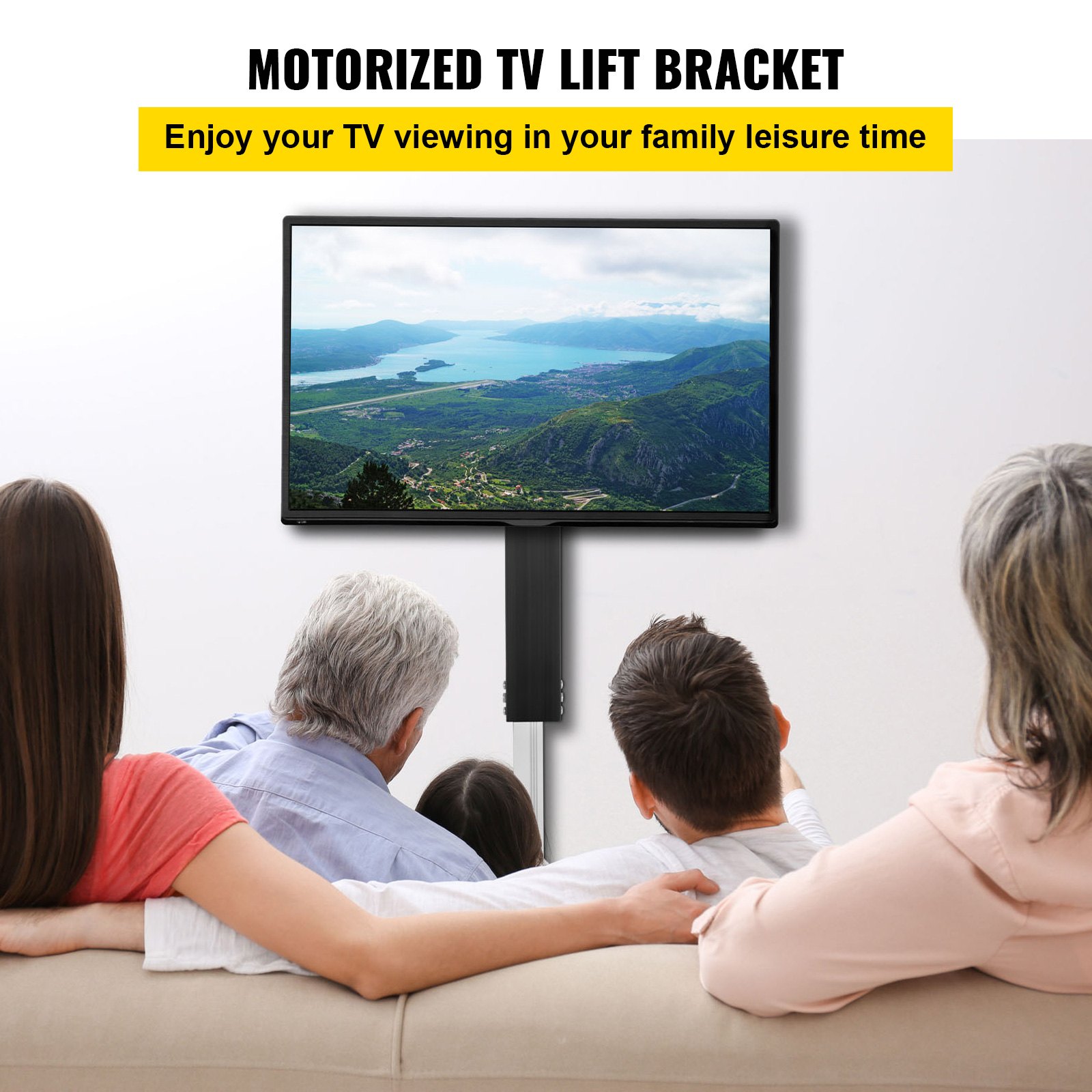 VEVOR VEVOR TV Lift Stand Motorized TV auto Lift Mount Bracket for 26 ...