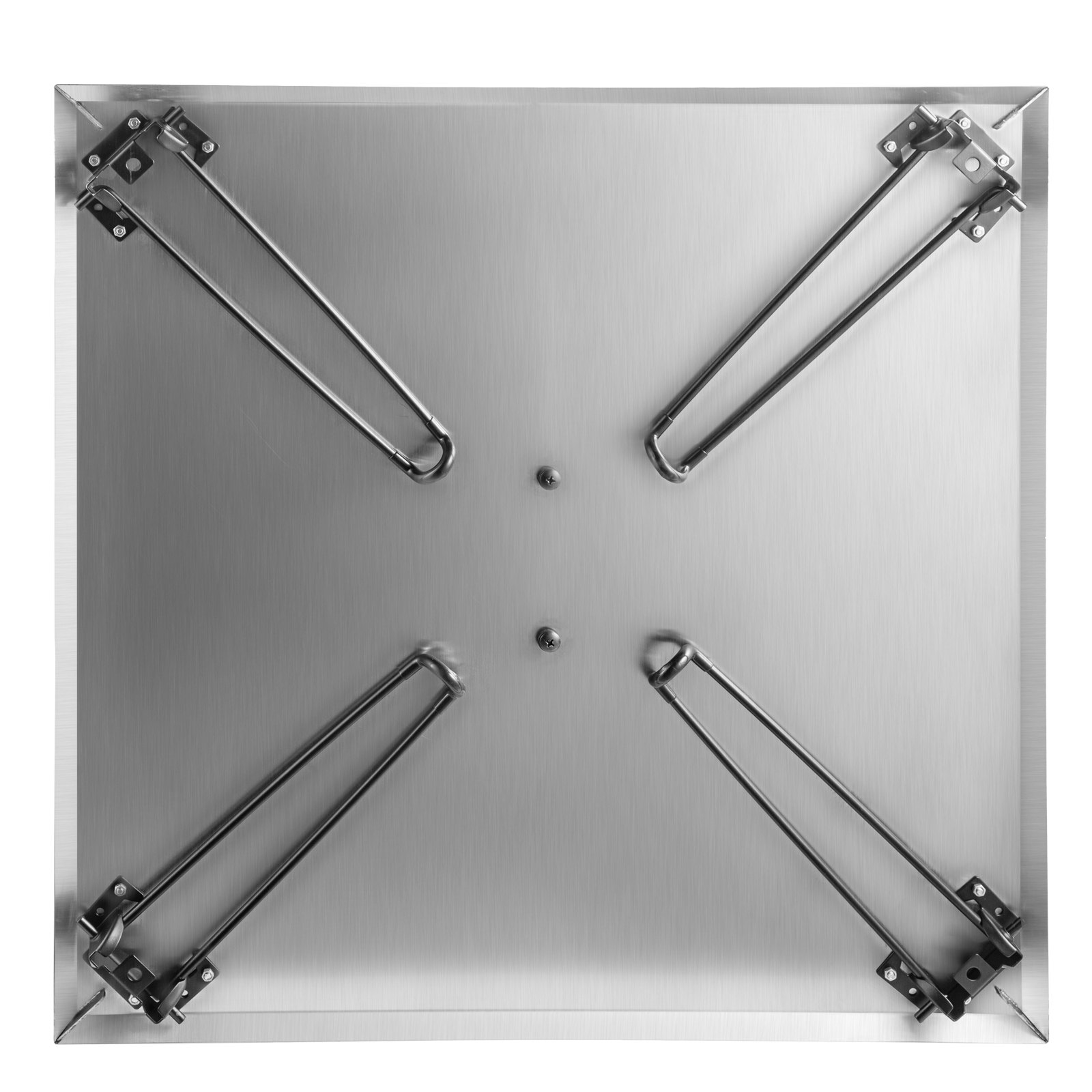 VEVOR Fire Pit Heat Deflector 24 x 24 x 13 Inch, Stainless Steel Fire ...