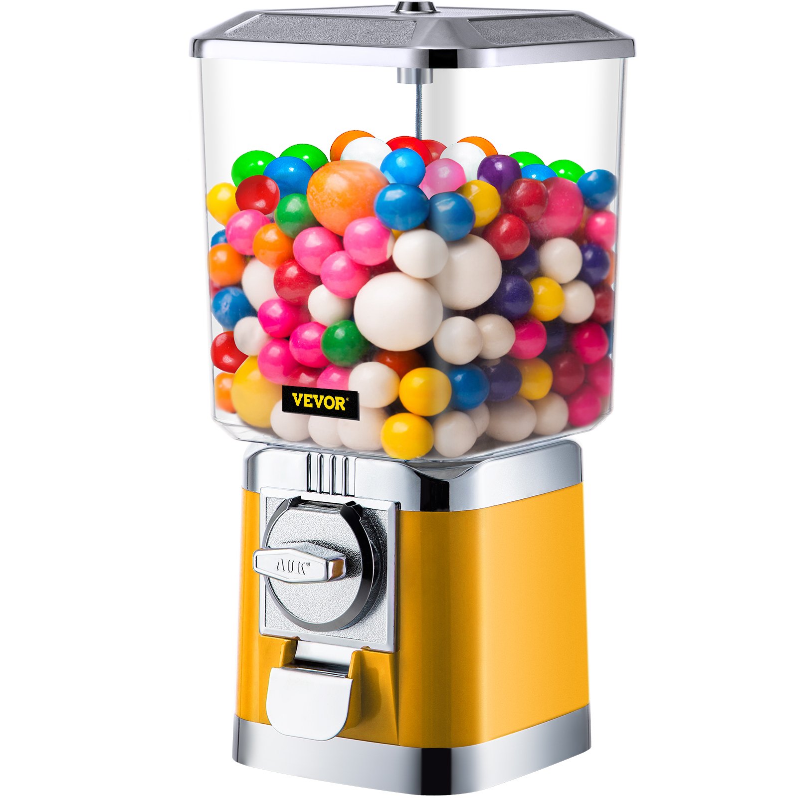 VEVOR Vending Machine, Classic Gumball Bank, Huge Load Capacity Candy ...