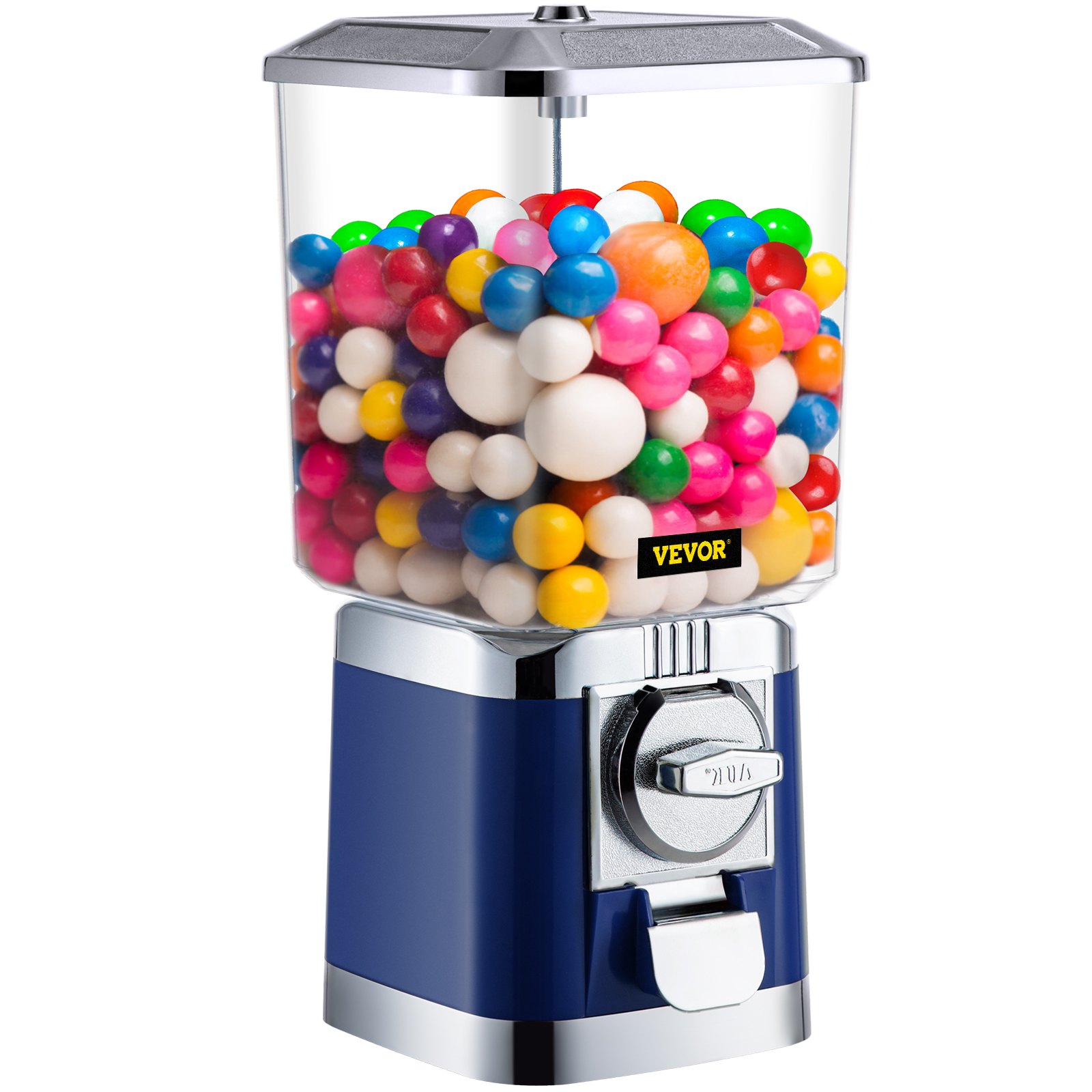 VEVOR Vending Machine, Classic Gumball Bank, Huge Load Capacity Candy ...