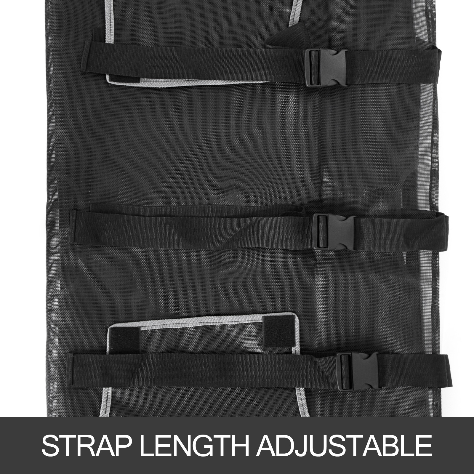 Black Animal Stretcher 45"x22" With 2 Wheels 250lbs Cap. Pet Rough ...