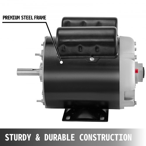 VEVOR Air Compressor Motor, 2Hp 3450RPM Electric Compressor Motor 115V ...