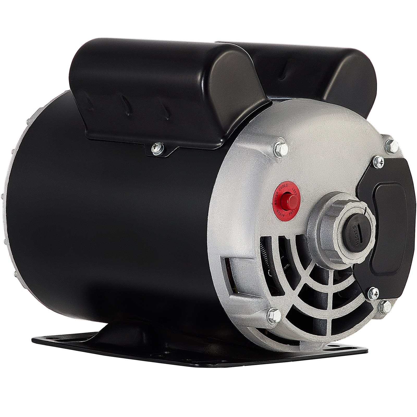 VEVOR Air Compressor Electric Motor, 5 HP SPL 3450 RPM, 208-230 Volt 3.1 KW Single Phase, 56 ...