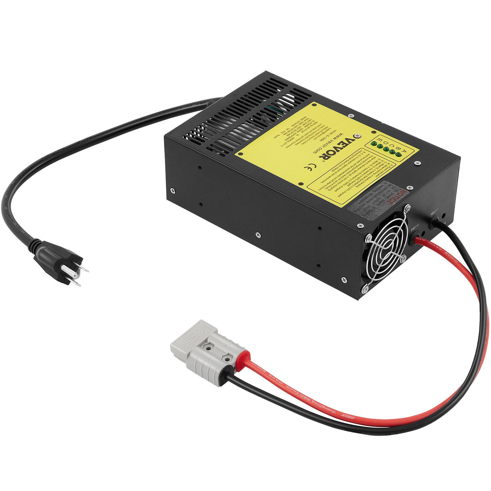 VEVOR 60 Amp RV Power Converter Charger, 110 Volt AC to 12 Volt DC ...