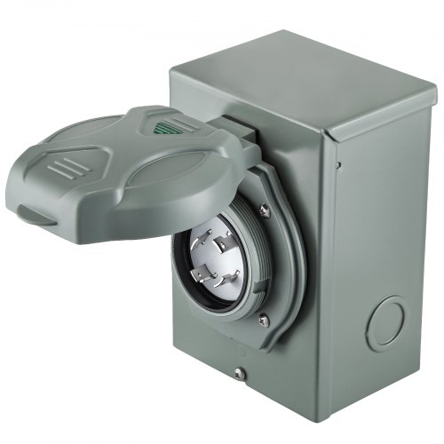 VEVOR Generator Inlet Box, 30amp Power Box, L14-30P Power Inlet Box, 4 ...