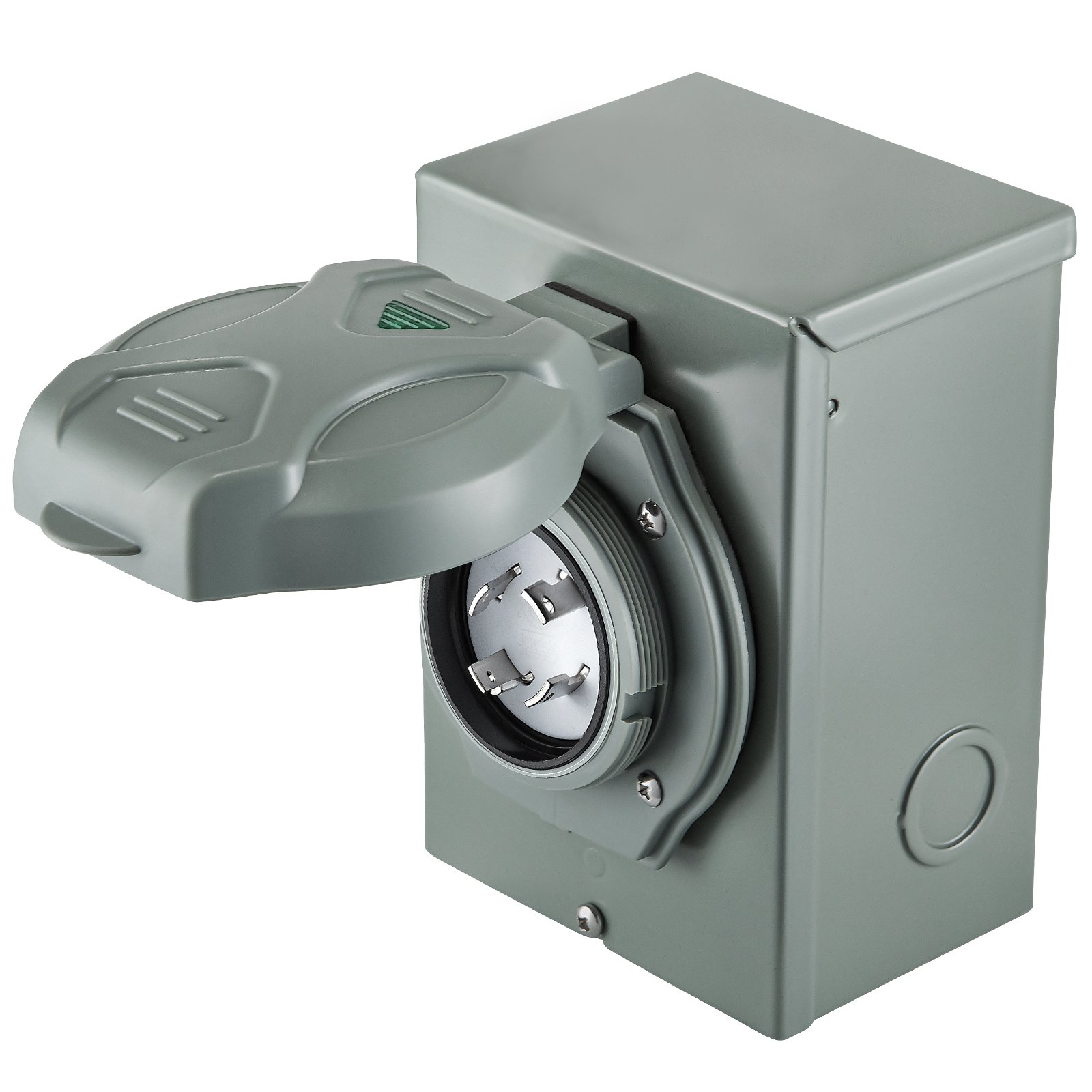 VEVOR Generator Inlet Box, 30amp Power Box, L14-30P Power Inlet Box, 4 ...