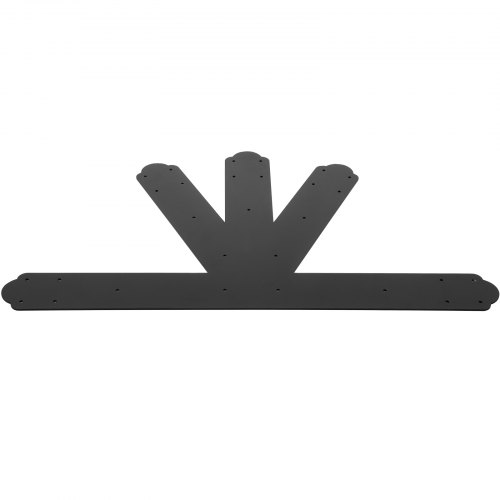 VEVOR Gable Plate, Black Powder-Coated Truss Connector Plates, 6:12 ...